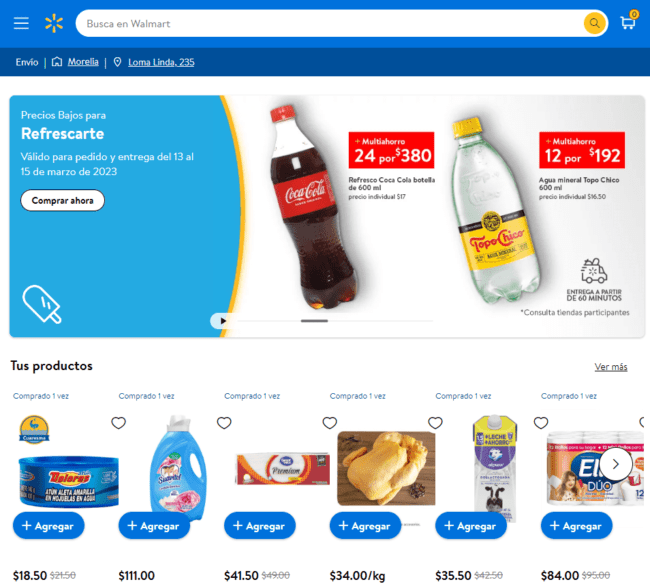 Rastrear pedido Walmart - Rastreo de paquete